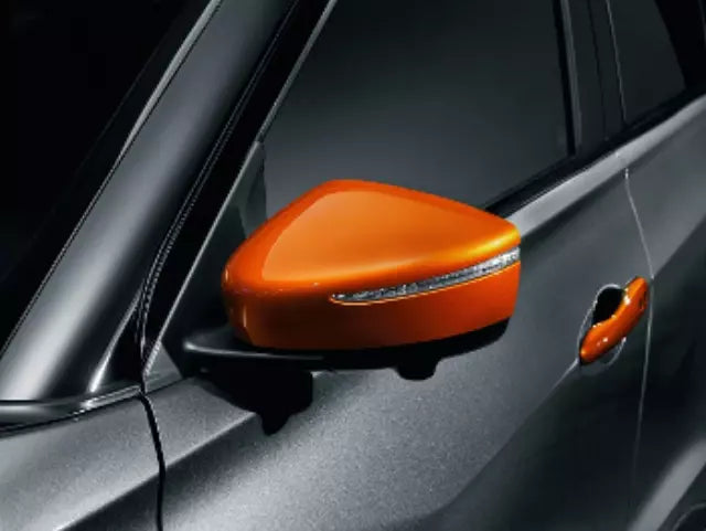 Nissan Kicks - Mirror Covers w/ Turn Signal - Orange | Sherwood Innovations